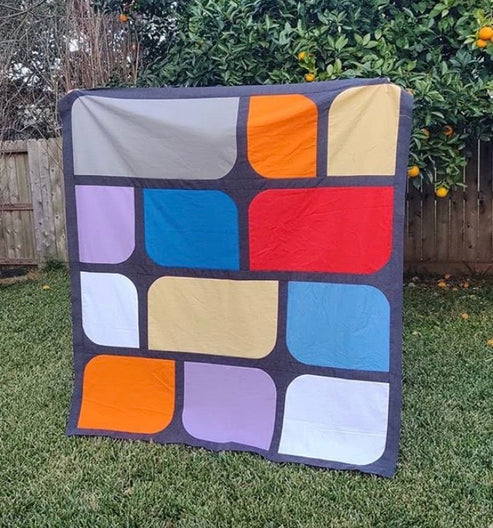 Parallel Path Quilt Pattern (PDF) – Sew Brainy Designs