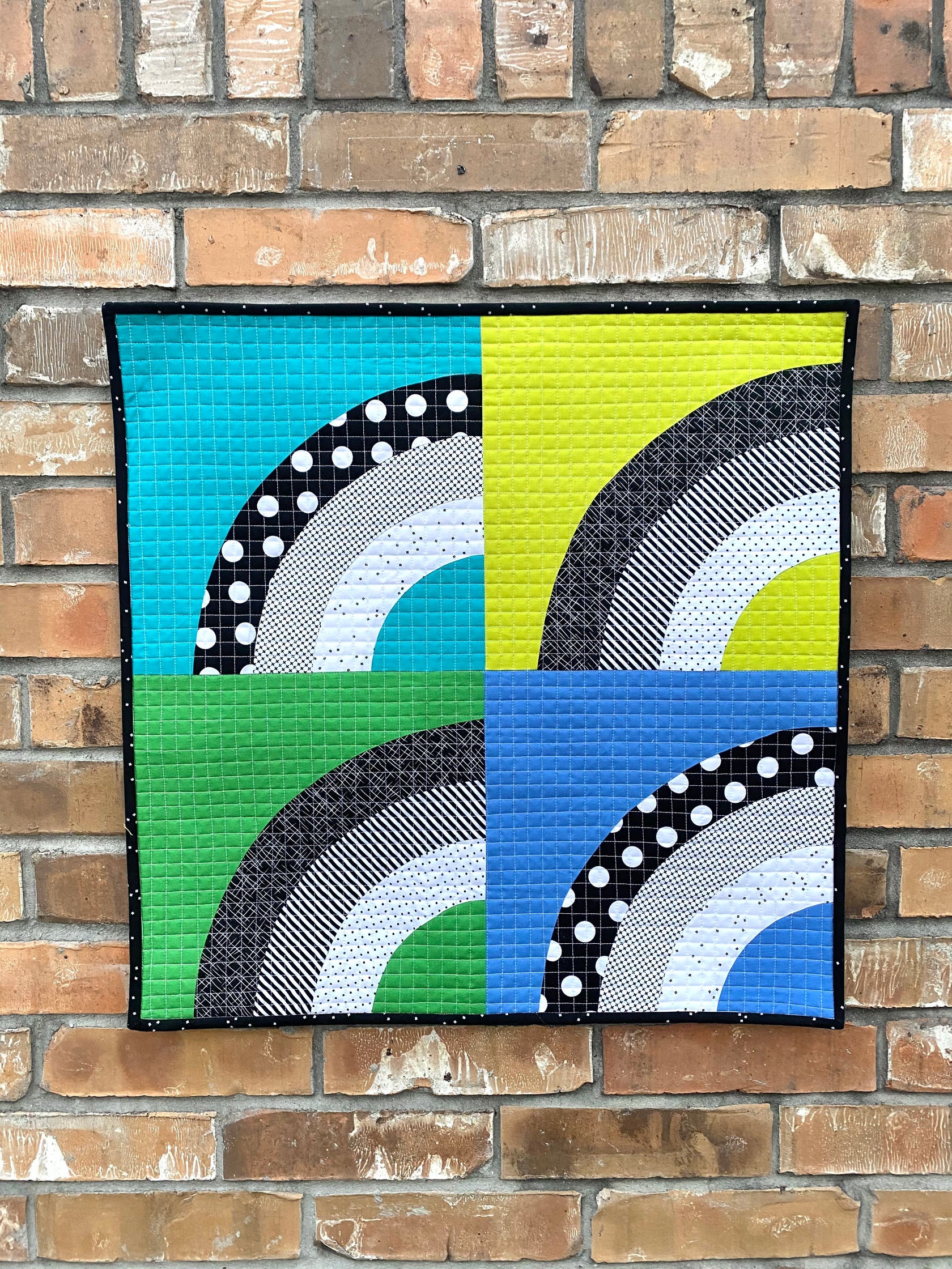 Rainbow Splash Quilt Pattern (PDF) – Sew Brainy Designs