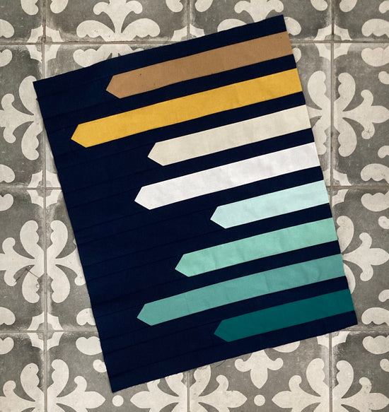 Sidestream Quilt Pattern (PDF) – Sew Brainy Designs