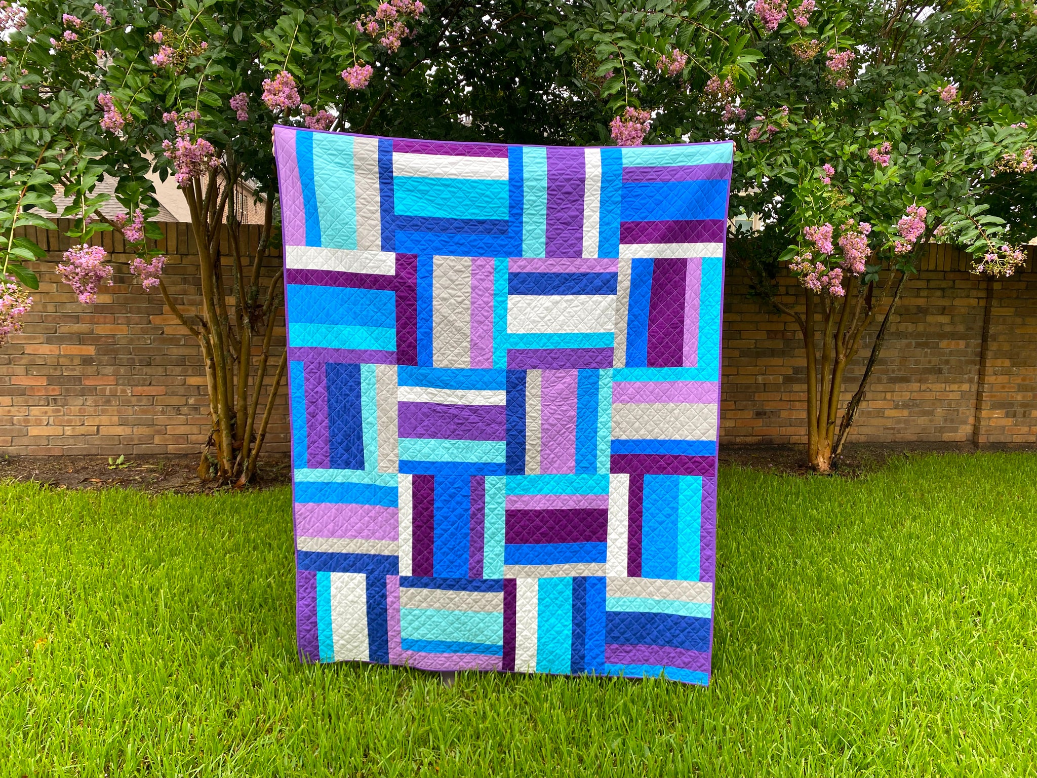 Wild Weave Quilt Pattern (PDF) – Sew Brainy Designs