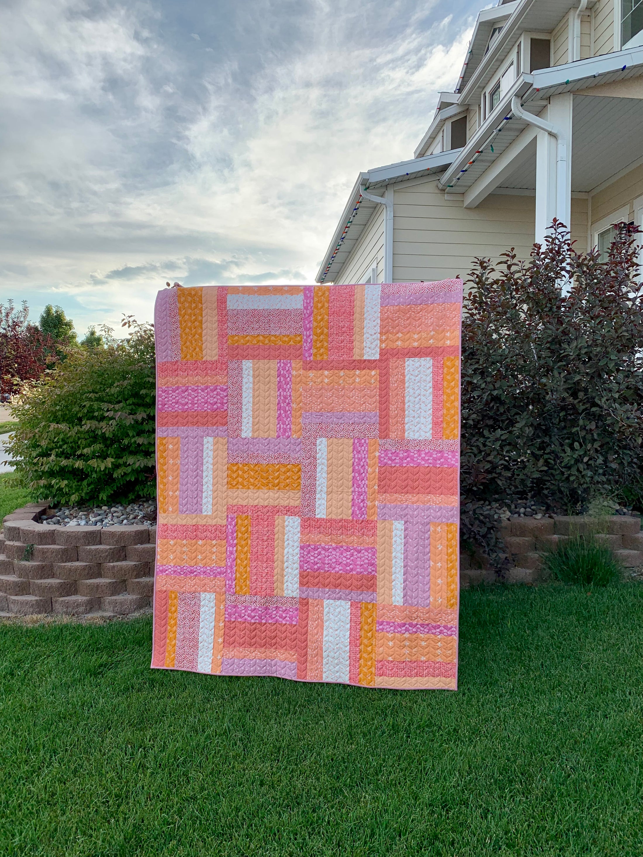 Wild Weave Quilt Pattern (PDF) – Sew Brainy Designs