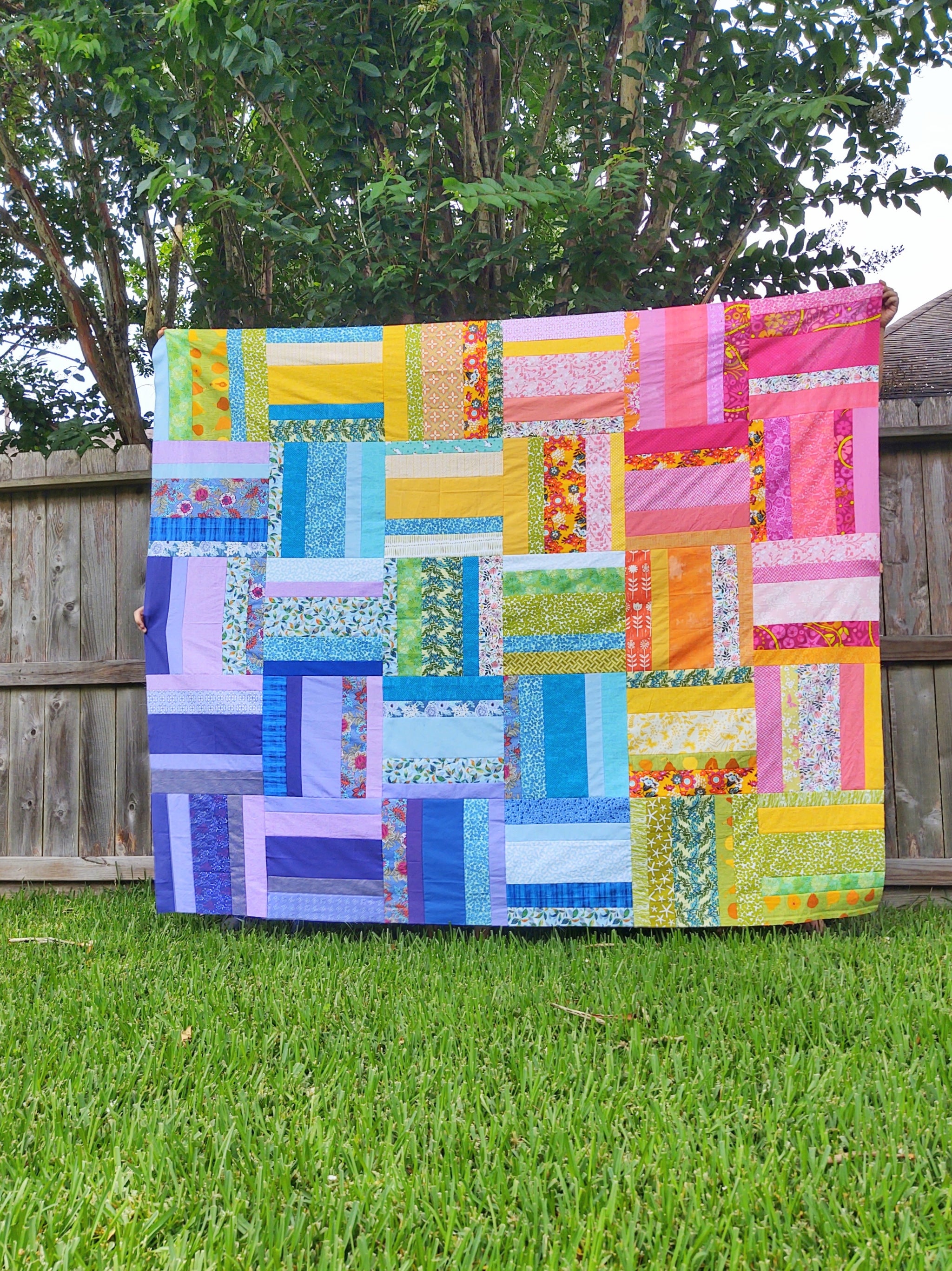 Wild Weave Quilt Pattern (PDF) – Sew Brainy Designs